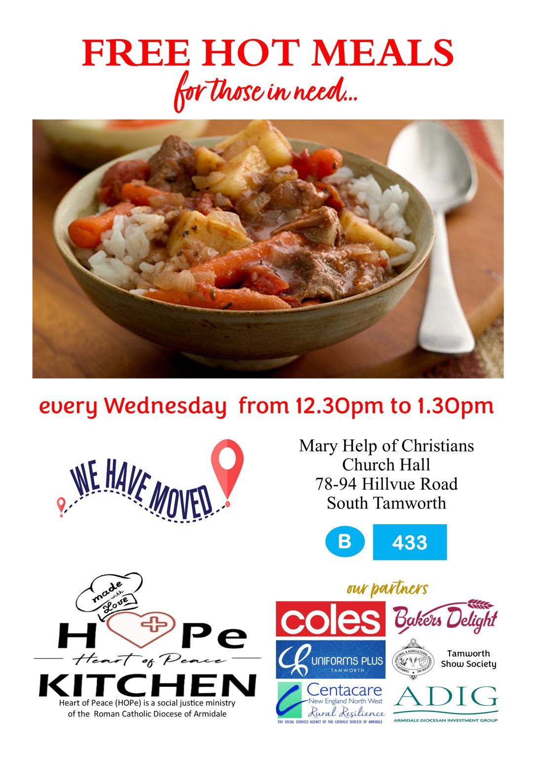 HOPe Kitchen - St. Edward's Catholic Parish